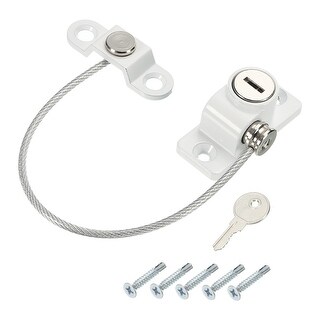 Cabinet Locks Keyed 180mm Long String 52x22mm White - Bed Bath & Beyond ...