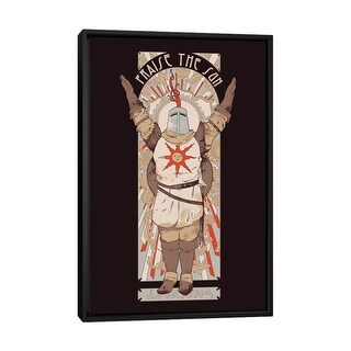 iCanvas "Praise The Sun" by Mathiole Framed Canvas Print - Bed Bath ...