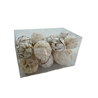 Mixed Texture Orbs Carton Large 15pc Natural - 2-4 - Bed Bath & Beyond ...