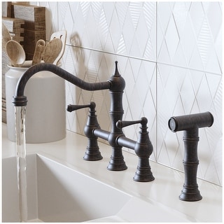 Antique Kitchen Sink Faucets - 8undefined Bronze Faucet for Kitchen ...