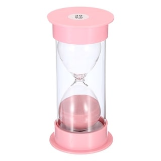 30 Min Sand Timer, 5.26x2.53" Small Sandy Clock, Count Down Sand Glass ...