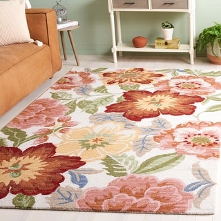 SAFAVIEH Handmade Chelsea Anne-Ly Country Wool Rug - Bed Bath & Beyond ...