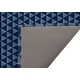 TRIANGULAR PRISM NAVY with Rubberized non-slip Backing Indoor|Outdoor ...