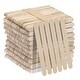 Wood Craft Sticks, 4.5 Inch Wooden Crafts Stick for DIY Craft Project ...