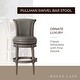 Maven Lane Pullman Bar Stool in Reclaimed Oak Finish w/Ronan Stone ...