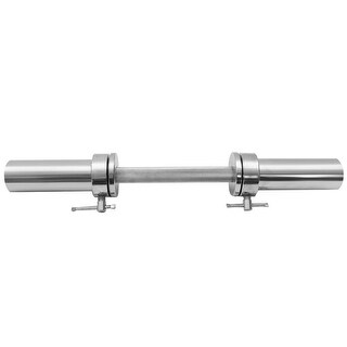 Olympi C 2" Barbell Solid Dumbbell Weight Lifting Bars With Rotating ...