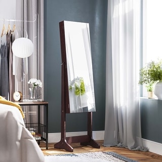 SONGMICS Mirror Jewelry Cabinet Armoire - Bed Bath & Beyond - 37888784