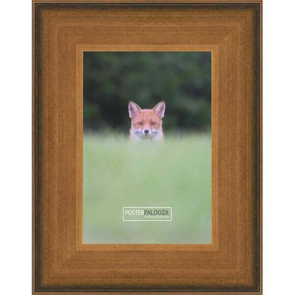 14x22 Contemporary Gold Complete Wood Picture Frame with UV Acrylic ...