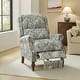 Terri Classic Cutaway Arms with Nailheads Manual Recliner for Living ...