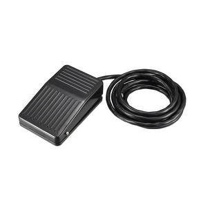 FS-1 SPDT NO NC Momentary Plastic Power Foot Pedal Switch Footswitch, 1 ...