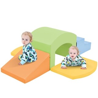 Soft Foam Playset for Toddlers, Indoor Active Play Structure - Bed Bath ...