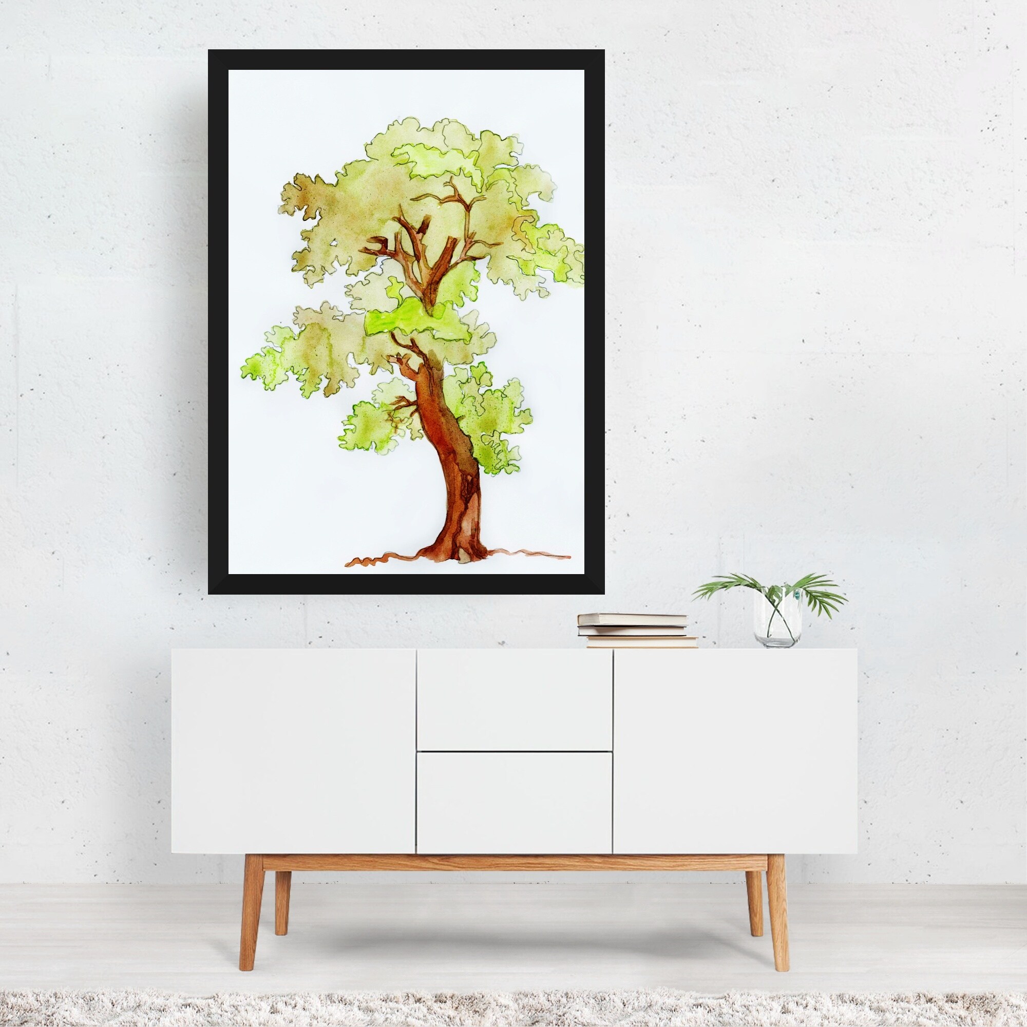 nature tree drawing