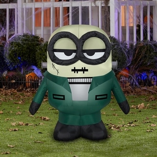 Gemmy Airblown Monster Minion FrankenBob Universal, 3 ft Tall, Multi ...