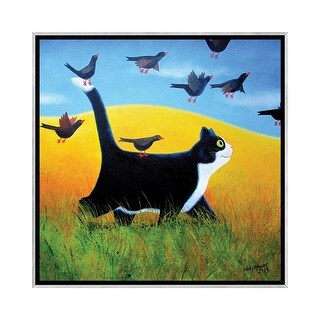 iCanvas "Going Places II" by Vicky Mount Framed - Bed Bath & Beyond ...