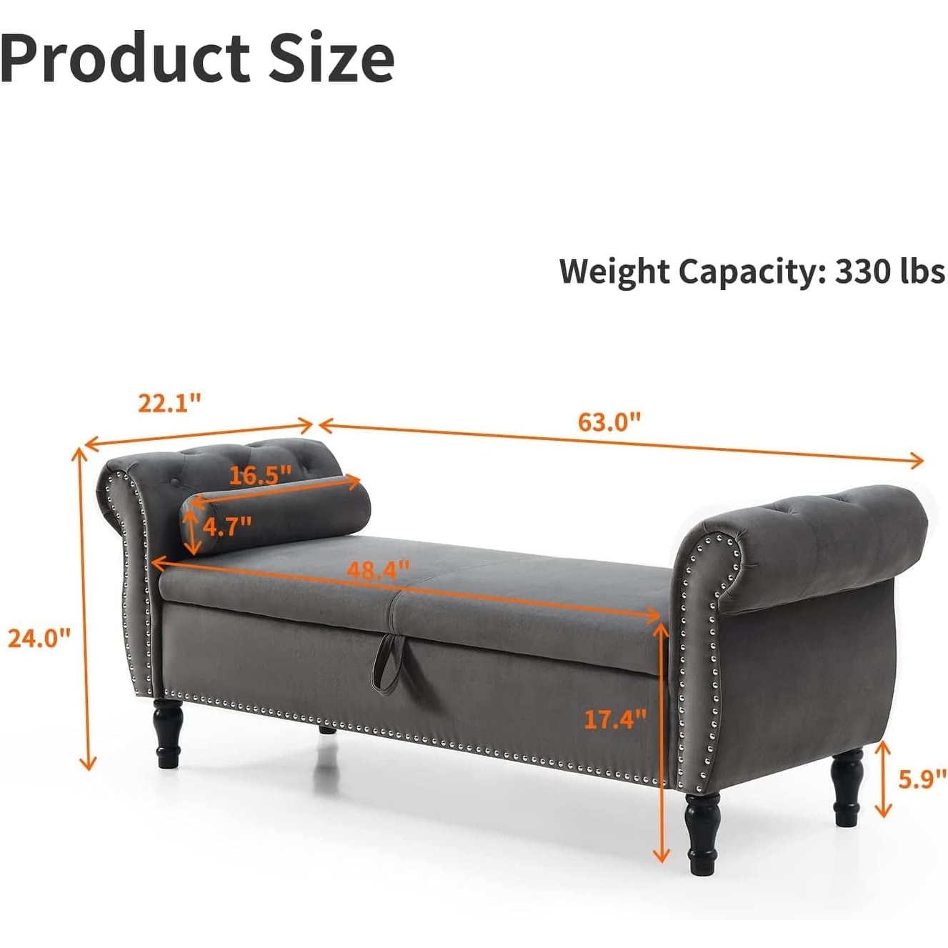 Velvet Bench Sofa Stool Storage Ottoman Long Bench Bed Bath Beyond 38246482
