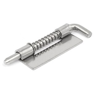 73mmx20mm 304 Stainless Steel Right Hand No Hole Spring Loaded Barrel ...