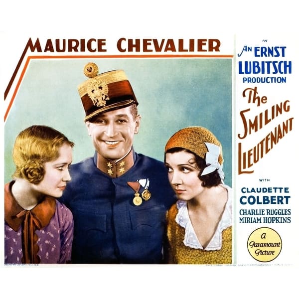 The Smiling Lieutenant From Left Miriam Hopkins Maurice Chevalier ...