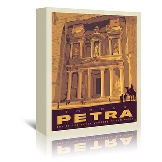 Jordan Petra by Anderson Design Group Wrapped Canvas - Americanflat - 5 ...