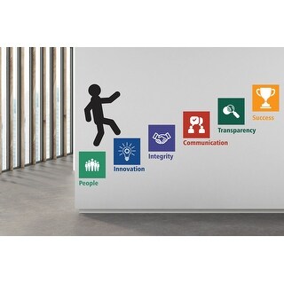 Core Value Wall Decal, Business Office Wall Decal - Bed Bath & Beyond ...