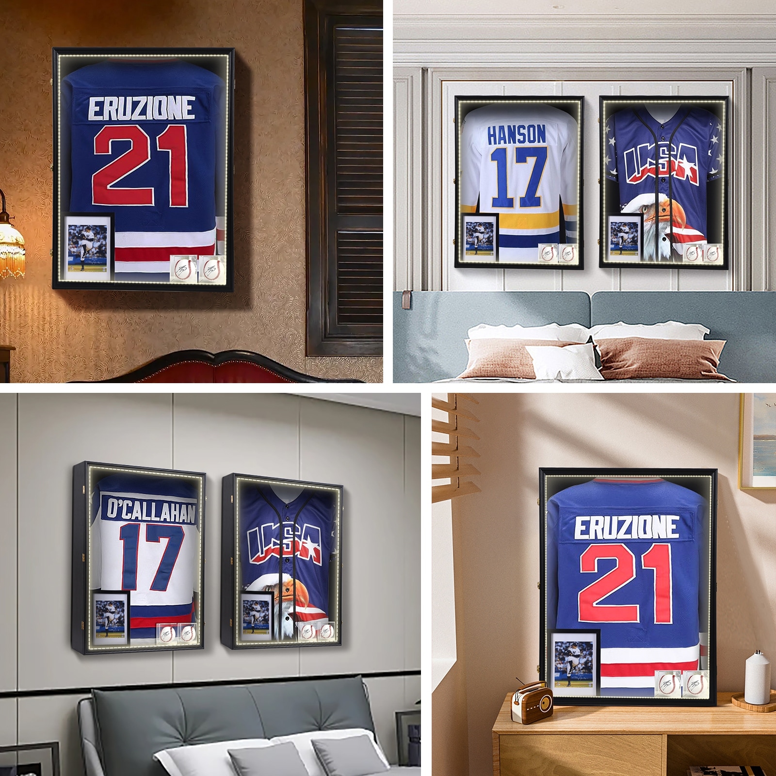 baseball jersey frames