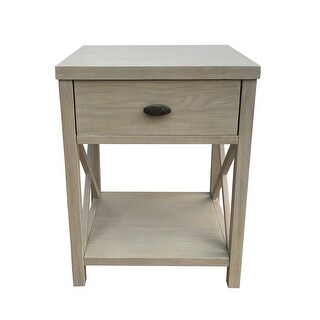 Cade X-Side One Drawer Accent Table - Bed Bath & Beyond - 31690707