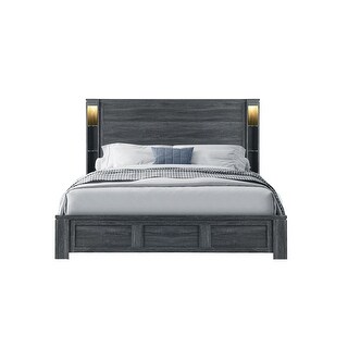 Global Furniture USA Cypress Dark Grey King Bed - Bed Bath & Beyond ...