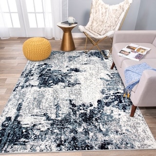 World Rug Gallery Modern Abstract Design Area Rug - Bed Bath & Beyond ...