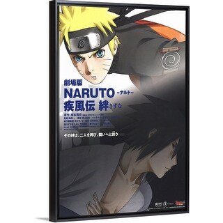 "Naruto (2002)" Black Float Frame Canvas Art - Bed Bath & Beyond - 26974704