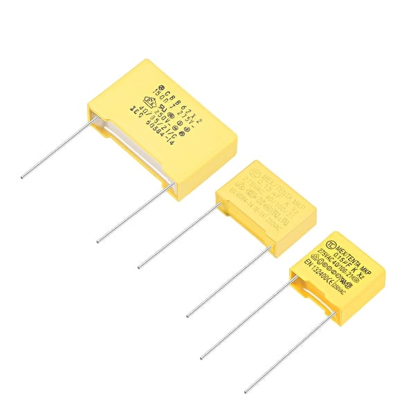 Polypropylene Safety Capacitors Assortment Kit DIP 275VAC X2 MKP 0.15uF ...