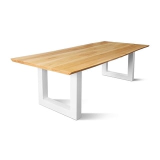 BOHME Dining table - Natural Oak/White - Bed Bath & Beyond - 28068295