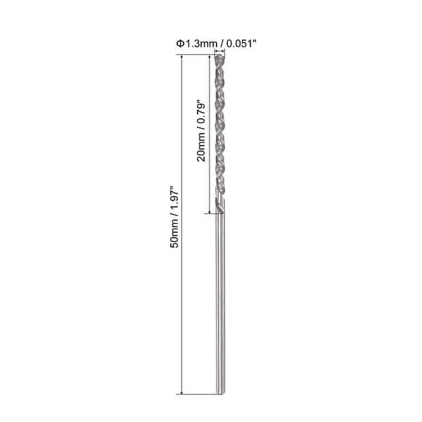 Carbide Left Hand Spiral Flutes Twist Drill Bits for Stainless Steel ...