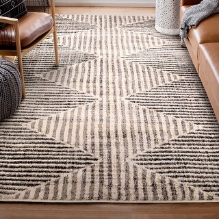 Orian Rugs Gemstone Studio Grey Geometric Stain Resistant Area Rug ...