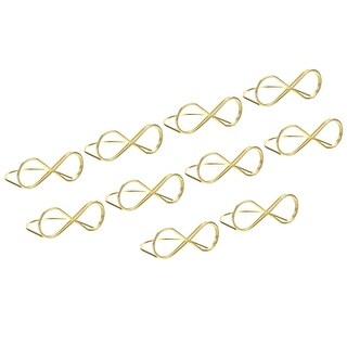 2.7 Inch Table Number Holder, 10 Pack Wire Place Card Clips, Gold Tone ...
