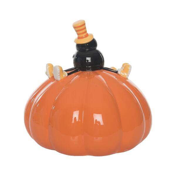 candy pumpkin jar