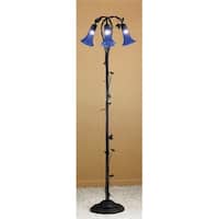 Meyda Tiffany Floor Lamp from the Lilies Collection - Bed Bath & Beyond ...