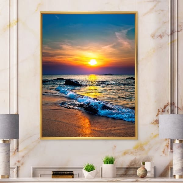 sunset ocean design