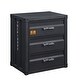 ACME Nightstand 3-Drawer Chest Industrial Shipping Container Bedside ...