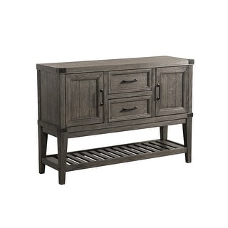 Foundry Brushed Pewter Server - Bed Bath & Beyond - 29761465