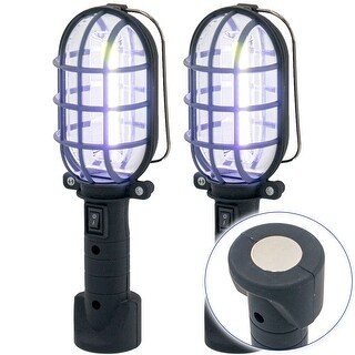 Cordless Ultra Bright Magnetic LED Work Light -2PC- Rechargeable ...