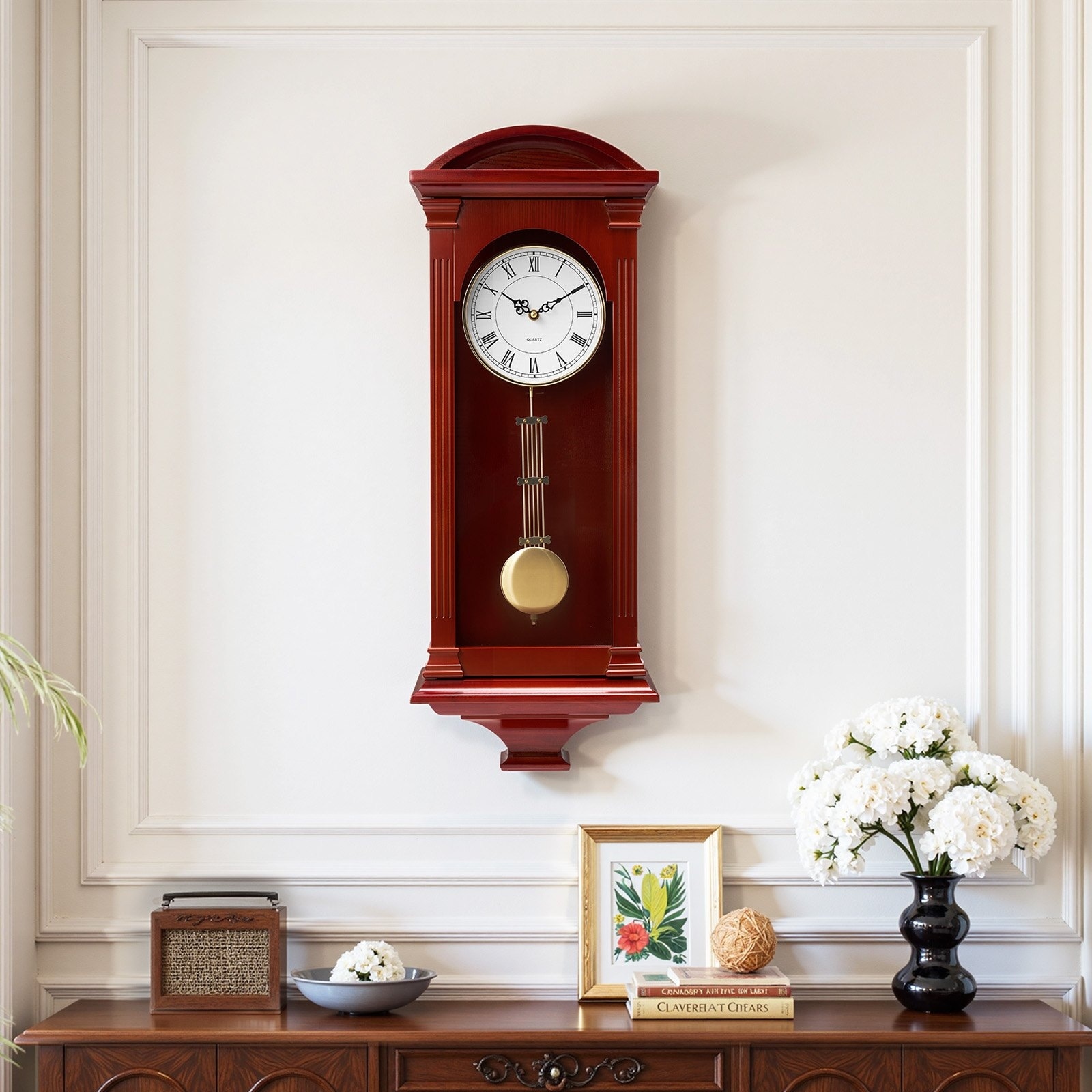 1920s pendulum wall clock