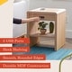 Brookside Reyna Modern Wood End Table with Rounded Corners - Bed Bath ...