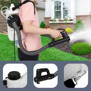 Electric Disinfecting Fogger Backpack Sprayer - White - 12L - Bed Bath ...