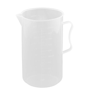 Plastic Laboratory Water Liquid Container Measuring Cup Beaker 2000ml ...