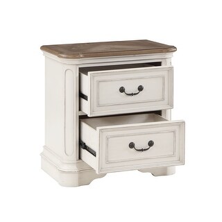 Florian Nightstand (2 drw) - Bed Bath & Beyond - 38434259