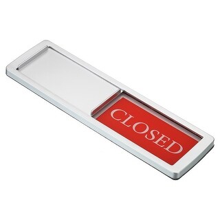 7"x2" Open Closed Sign, Magnetic Adhesive Back Sign Slide Door Sign ...