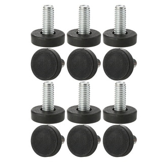 M8 x 18 x 22mm Screw on Furniture Glide Leveling Feet Adjustable ...