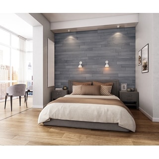 NaturaPlank Peel and Stick Real Wood Wall Panels with 3M Adheisive Tape ...