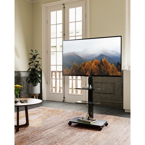 65 inch tv stand on wheels store