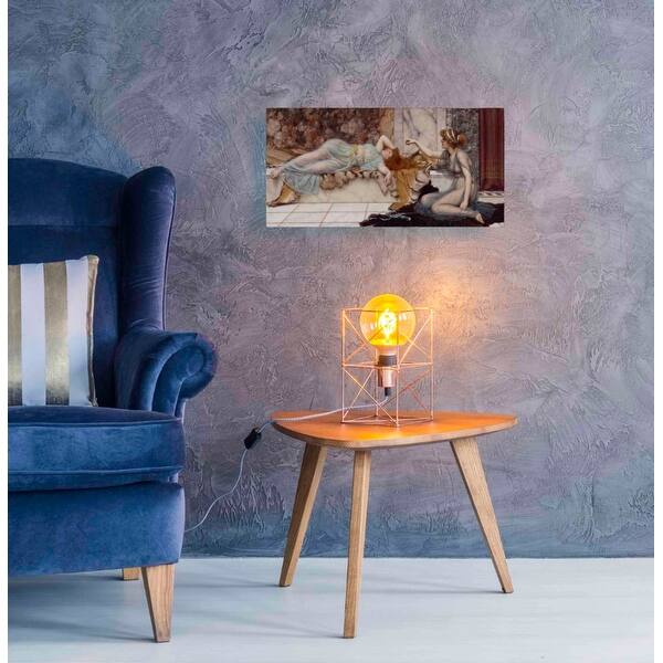 Epic Graffiti 'Mischief and Repose' by John William Godward Canvas Wall ...