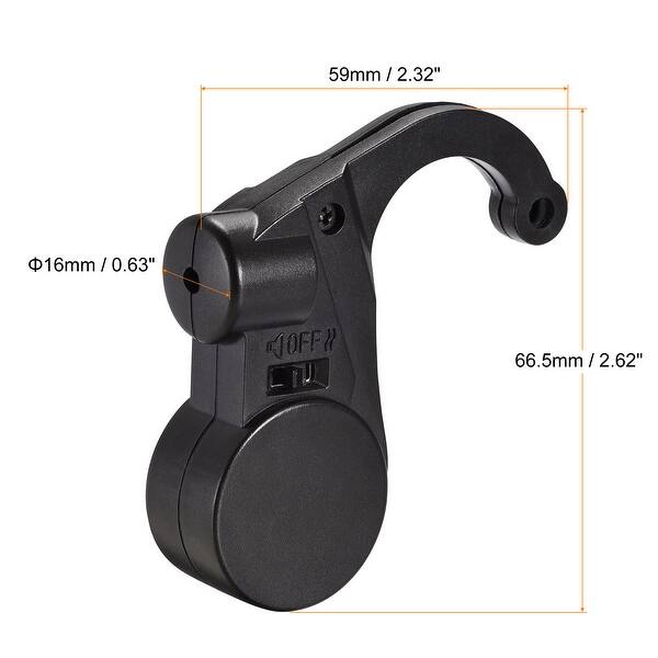 Driving Doze Reminder Anti Sleep Alarm 80dB J Shaped with Vibration ...